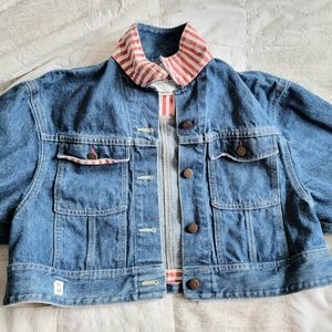 Pepsi Cola | Jackets & Coats | Vintage 98s Pepsi Cola Cropped Jean ...